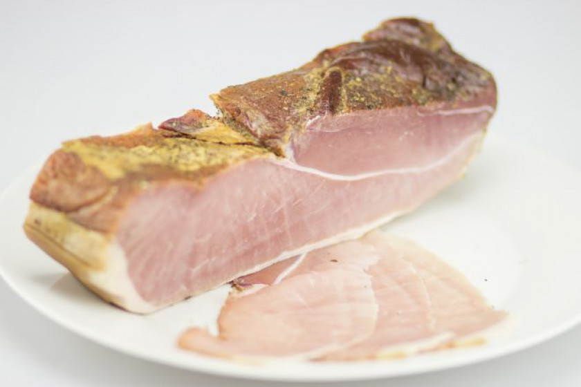 Bauernschinken geselcht - Ab Hof Familie Bayer - Bauernladen