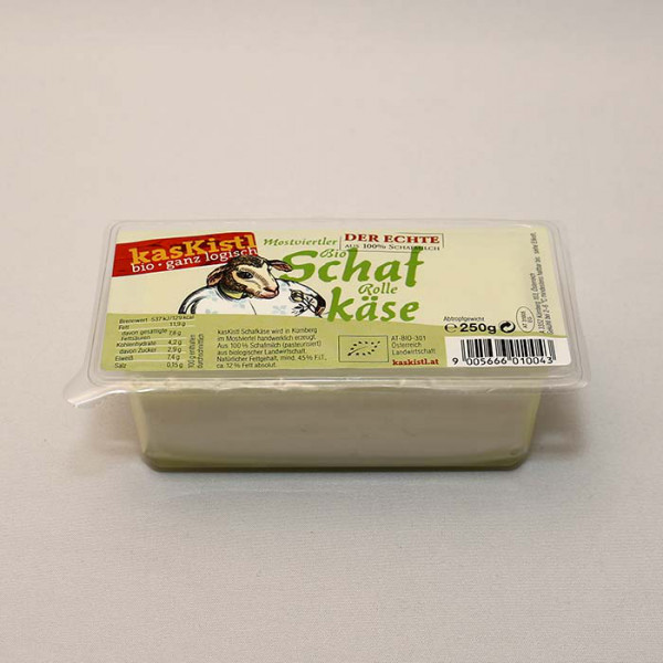 kasKistl Bio Schafkäse Rolle - kas­Kistl - Bauernladen