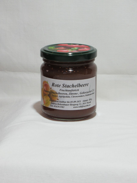 Rote Stachelbeere - Wildfrüchte Andrea Reisenbauer - Bauernladen