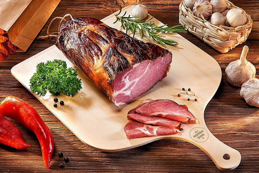 Bio-Bauernspeck vom Schopf - Vom Hohensinn - Bauernladen