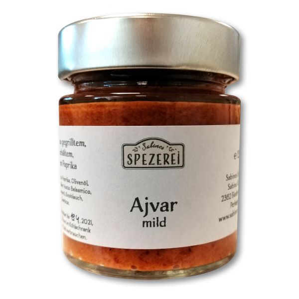 Ajvar mild - Sabines Spezerei - Bauernladen