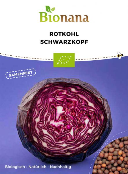 Bio-Rotkohl „Schwarzkopf“ SSKOH010 - Bionana GmbH - Bauernladen