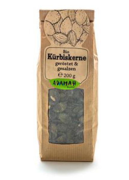 Kürbiskerne geröstet und gesalzen - ADAMAH BioHof - Bauernladen