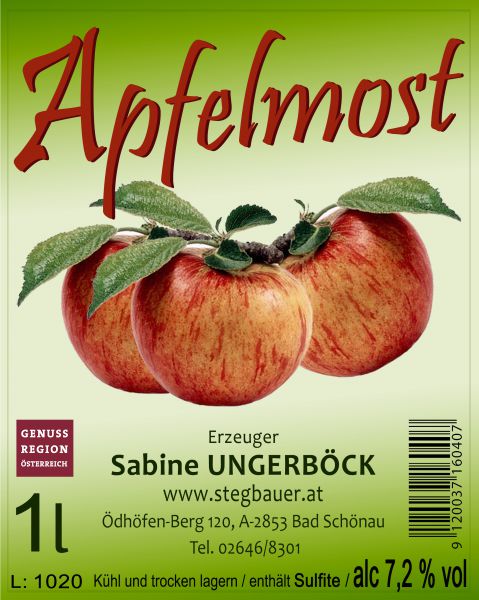 Apfelmost - Stegbauer - Bauernladen
