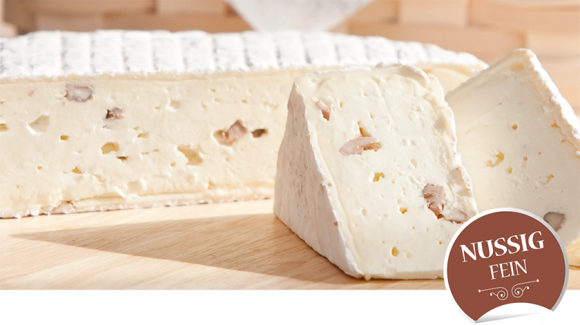 Bio-Brie Nuss - Bio-Käserei St. Leonhardt - Bauernladen