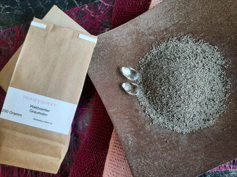 Waldviertler Graumohn gemahlen/ungemahlen - Honey Sheep - Bauernladen