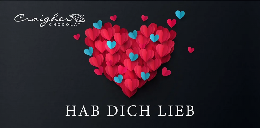 Cappuccino "HAB DICH LIEB" - Schokoladenmanufaktur Craigher - Bauernladen