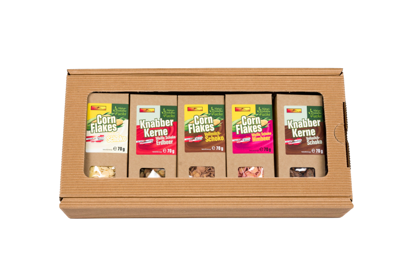 Knabber-Schokobox - Naturprodukte Fuchs - Bauernladen