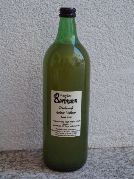 Traubensaft weiß - Weinbau Doris Bartmann - Bauernladen
