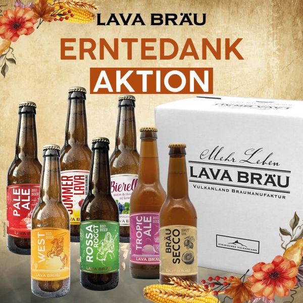 Erntedank-Aktion - Lava Bräu Braumanufaktur, Bio - Bier und Bio ...