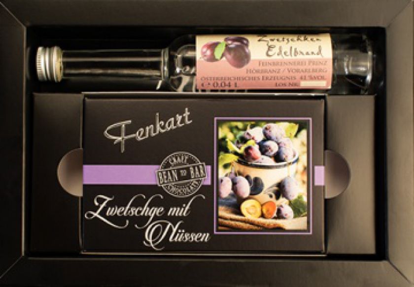 Geschenkset Zwetschke - Fenkart Schokoladengenuss - Bauernladen