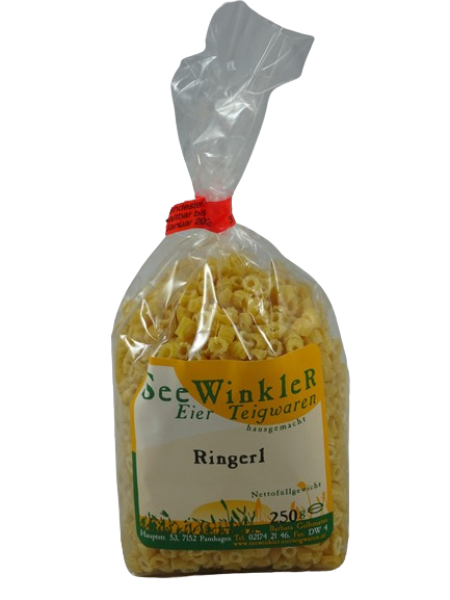 Ringerl - Seewinkler Eierteigwaren - Bauernladen