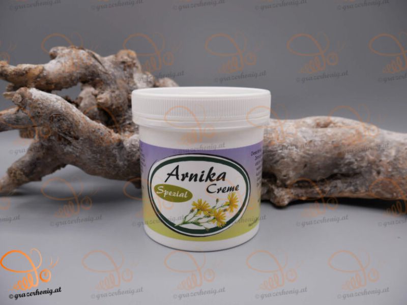 Arnika Creme Spezial 250ml - Grazerhonig - Kostbarkeiten aus der Natur - Bauernladen