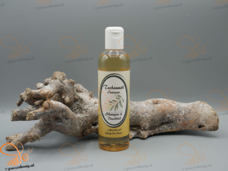 Teebaum Intensiv Shampoo und Duschbad 250ml - Grazerhonig ...