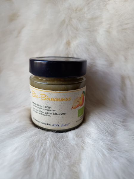 Bio-Birnenmus 165 g - Biohof Johannesbachhof - Bauernladen