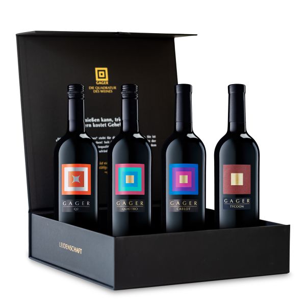 4er Cuvée Sortiment-Box - Weingut Gager - Bauernladen