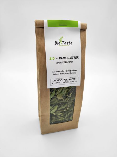 Bio Hanfblätter - Biohof Hofer / Biotaste - Bauernladen