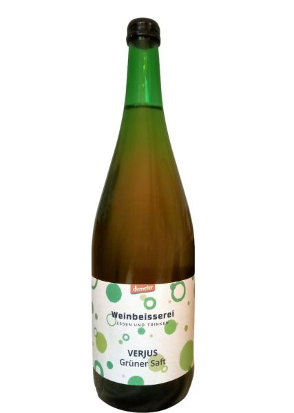 Verjus "grüner Saft" - 1 Liter - Weingut Matthias Hager - Bauernladen