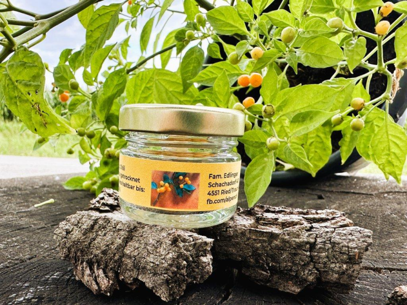 Charapita Chili (gefriergetrocknet) - Alpenchili - Bauernladen