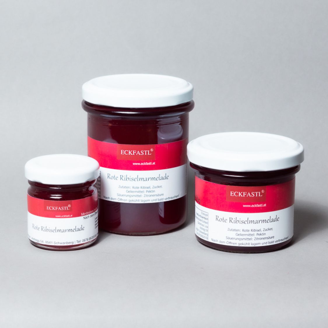 Rote Ribisel Marmelade - Eckfastl's Hofladen - Bauernladen