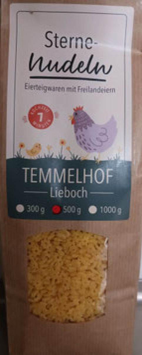 Motiv-Teigwaren Sterne - Herbert Eisel - Bauernladen